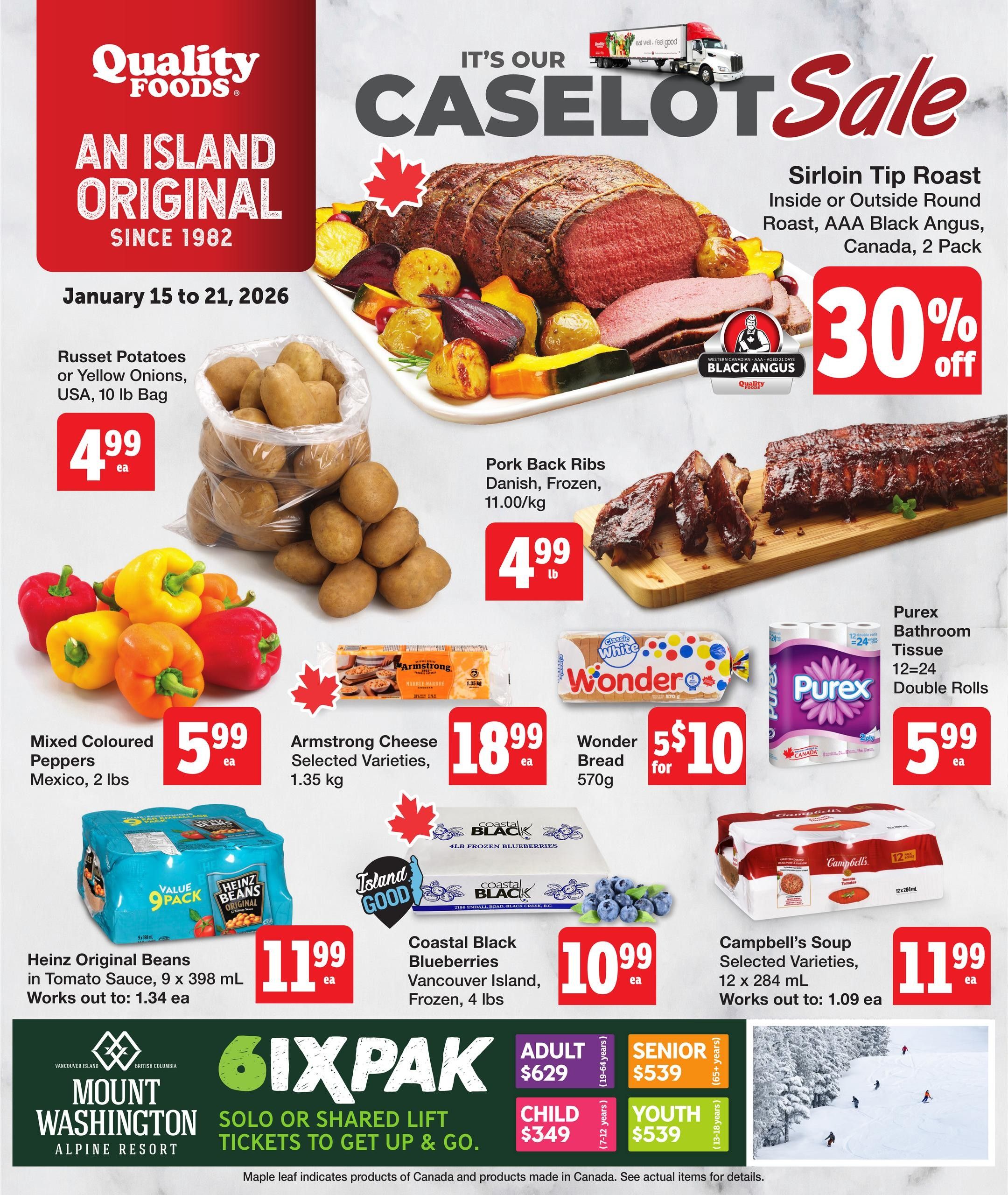 Quality Greens Flyer January 14 to 20