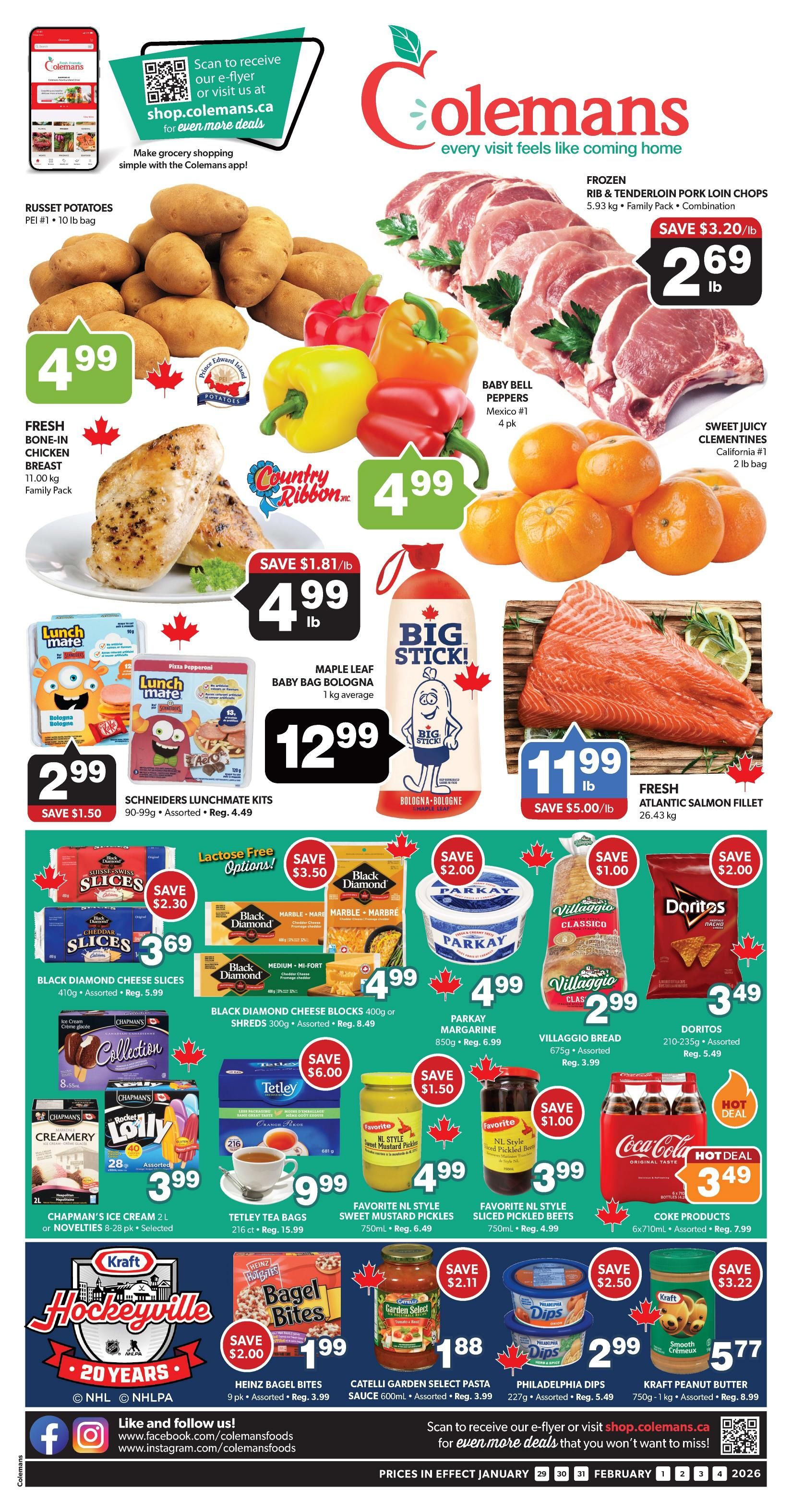 Coleman's Flyer January 29 to February 4