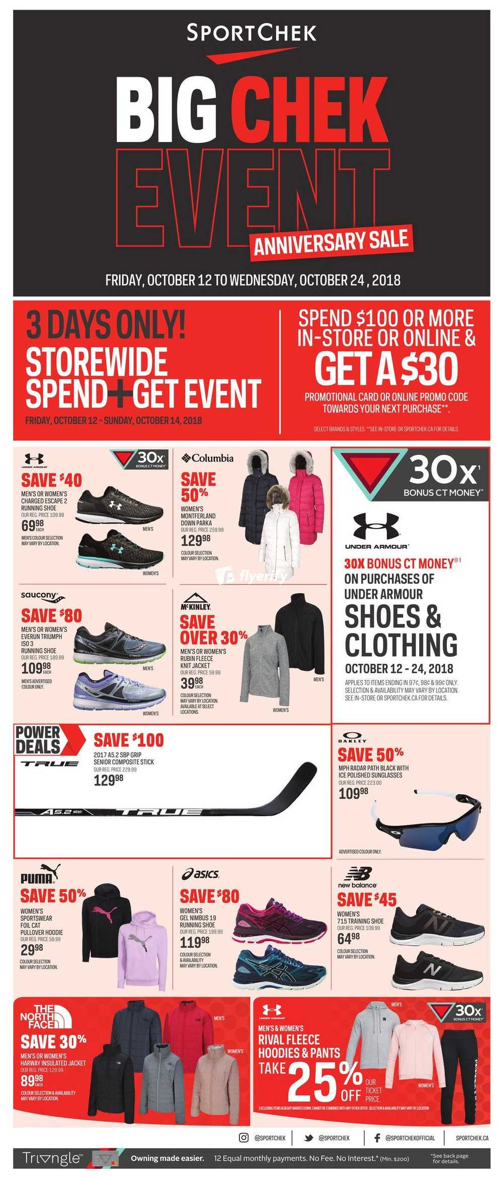 Sport Chek Flyers