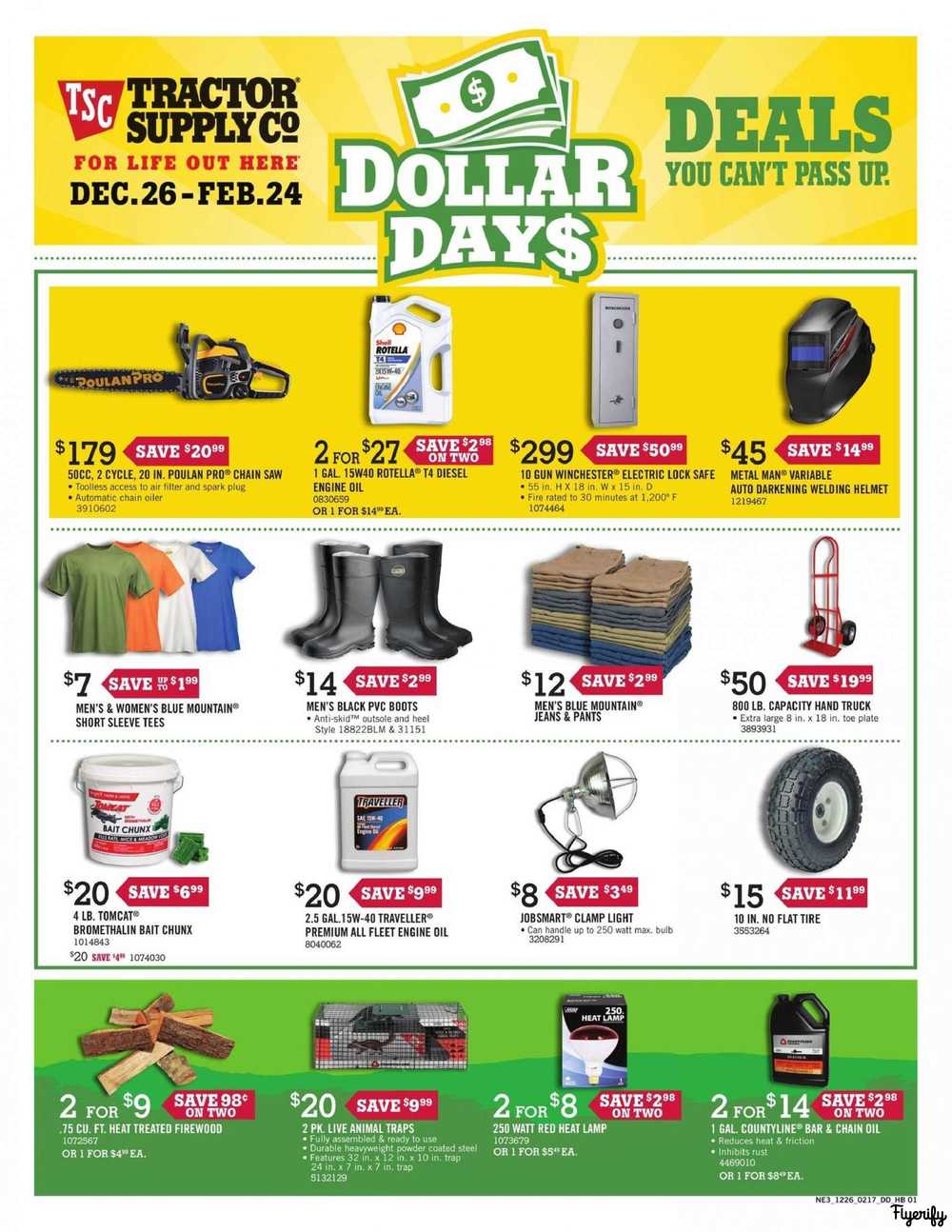 Tractor Supply Co. Flyers
