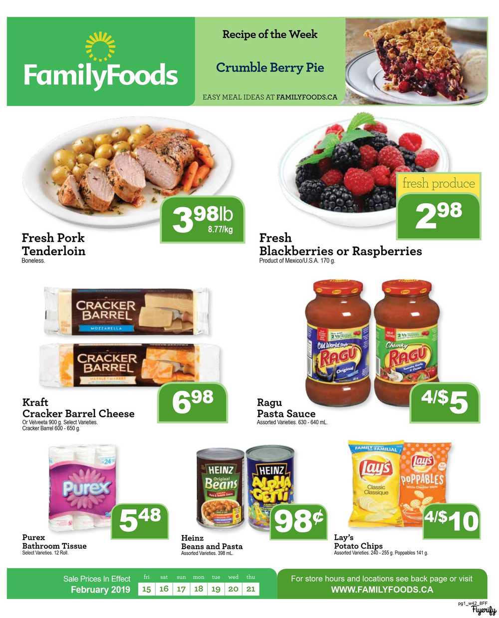 Family Foods Flyer February 15 to 21 Canada