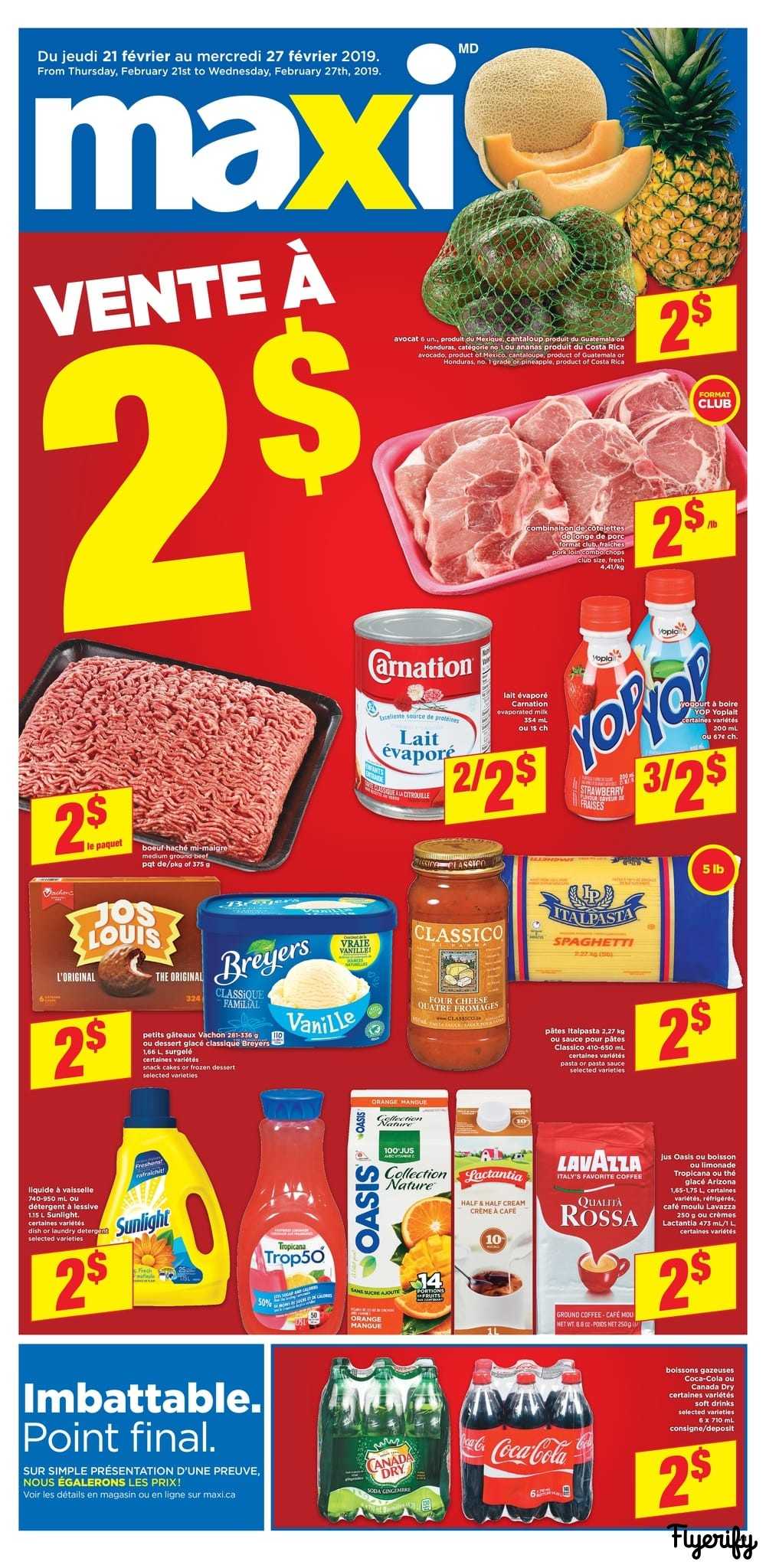 Maxi & Cie Flyer February 21 to 27 Canada