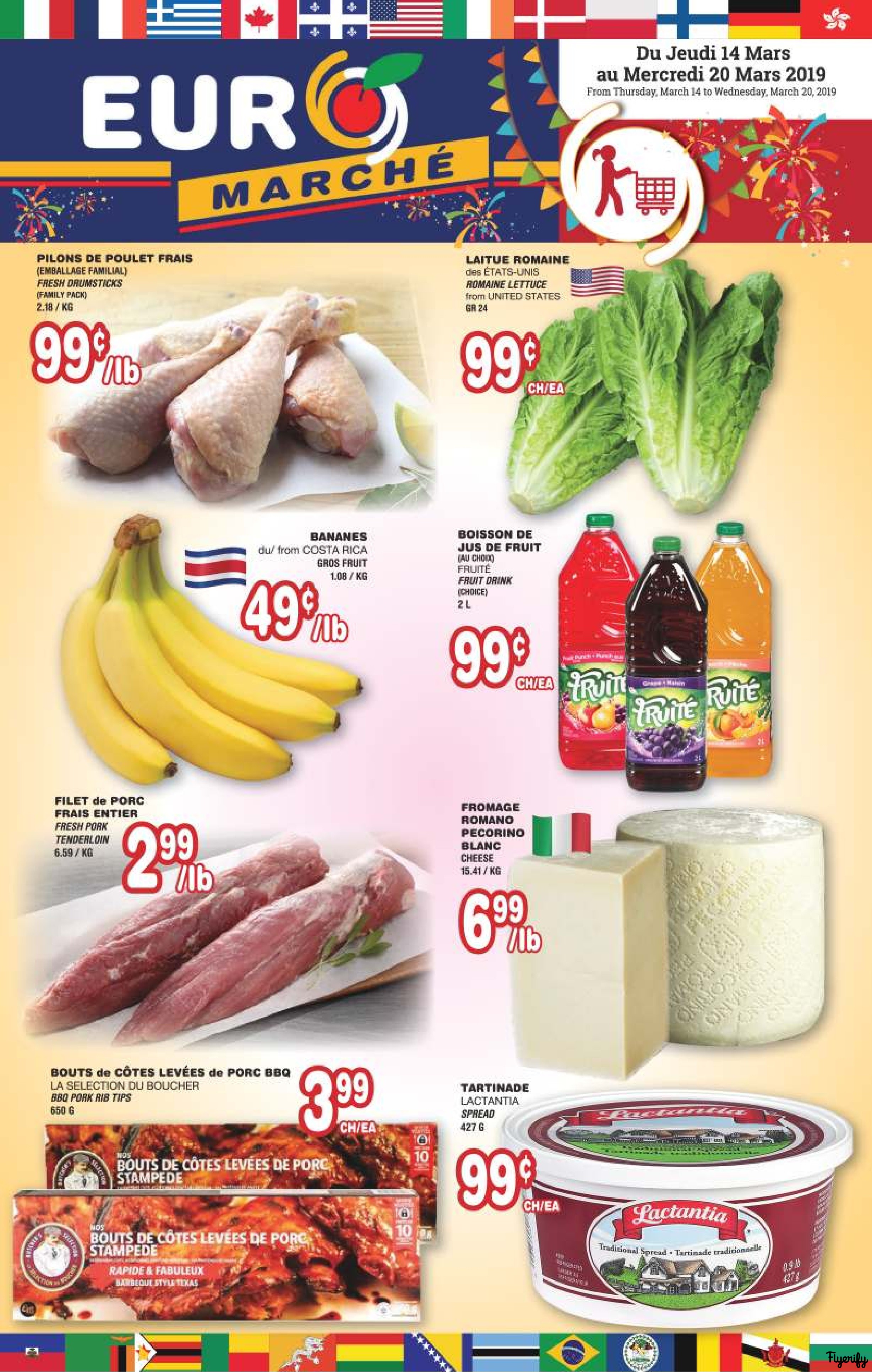 Euro Marche Flyer March 14 to 20 Canada