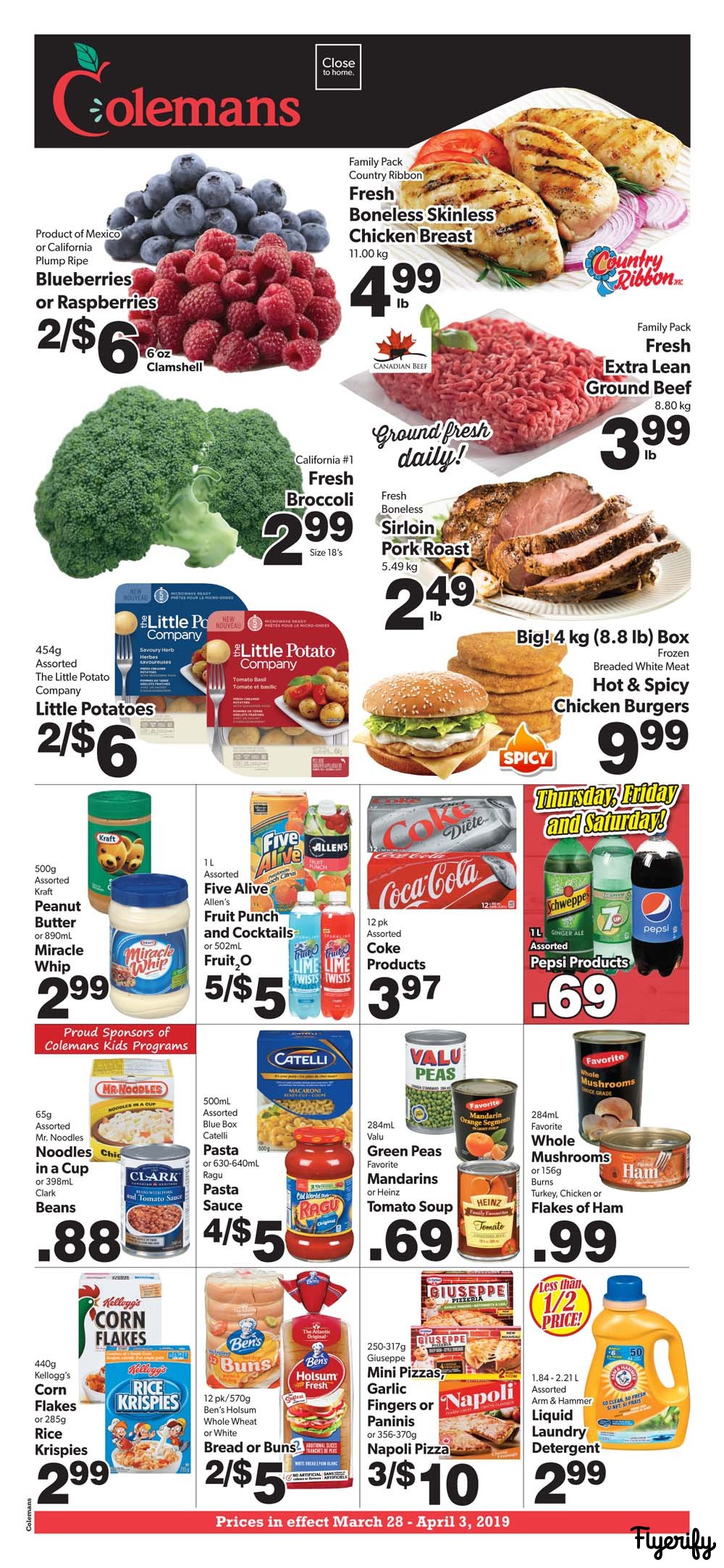 Coleman's Flyer March 28 to April 3 Canada