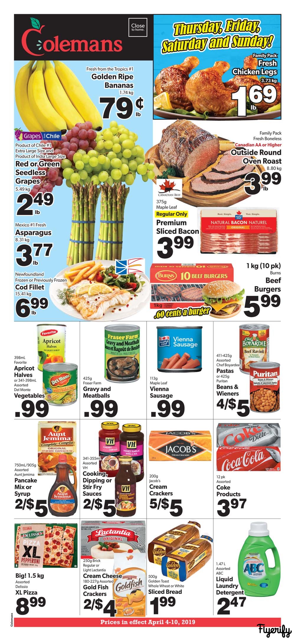 Coleman's Flyer April 4 to 10 Canada