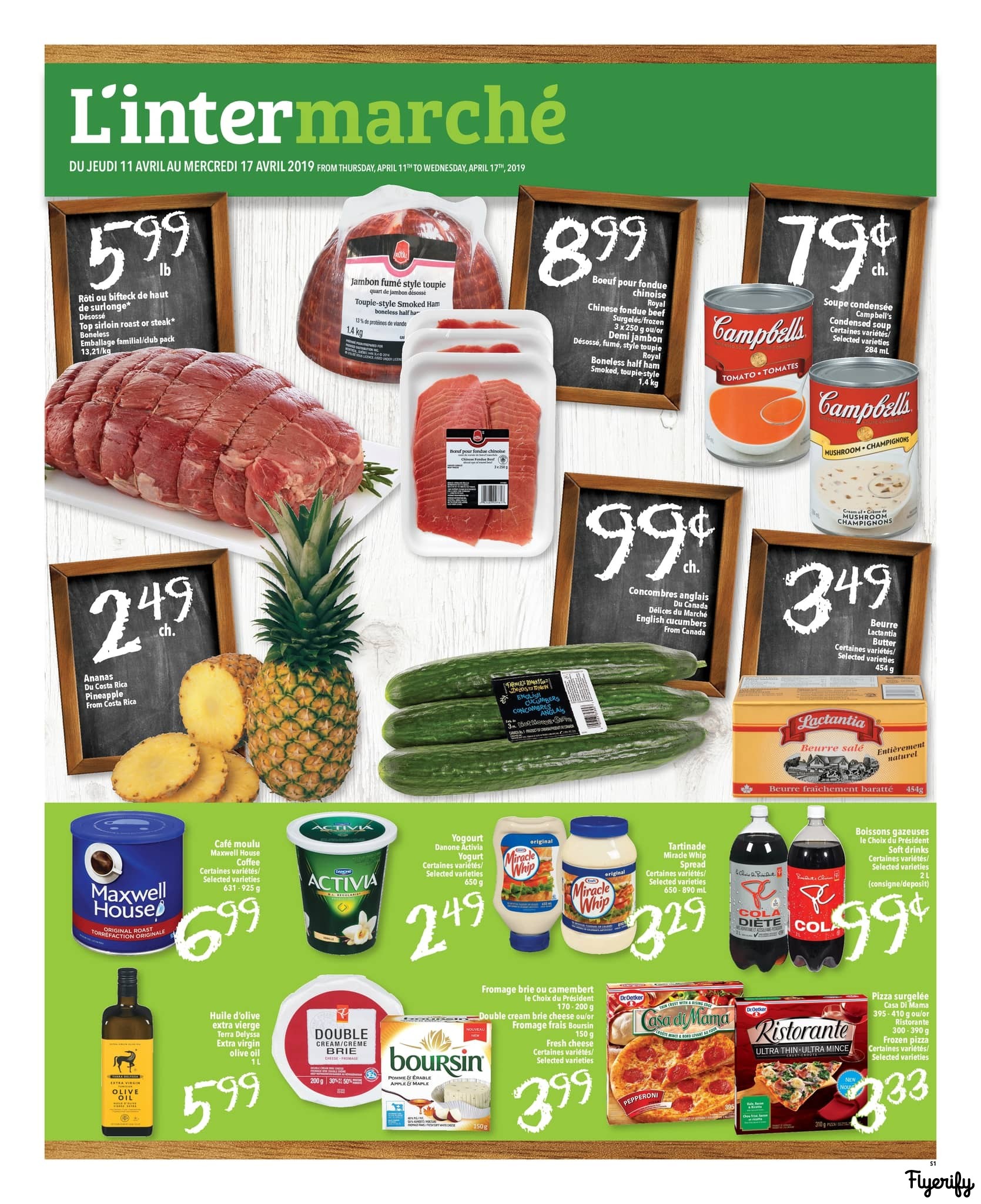 L'inter Marche Flyer April 11 to 17 Canada