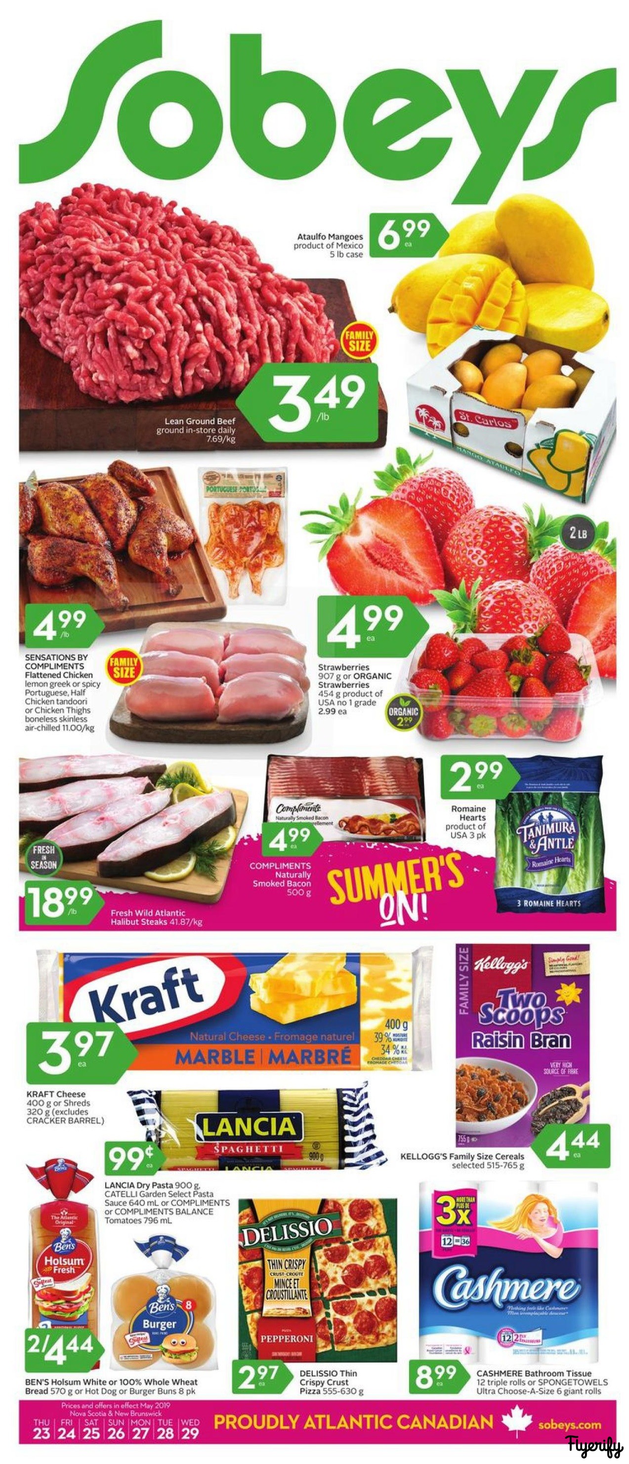 Sobeys (Atlantic) Flyer May 23 to 29 Canada