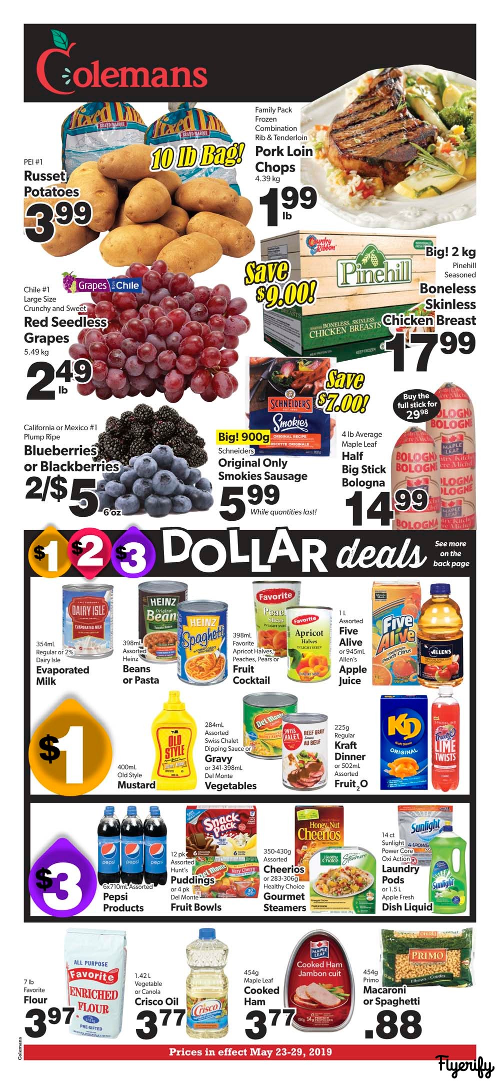 Coleman's Flyer May 23 to 29 Canada