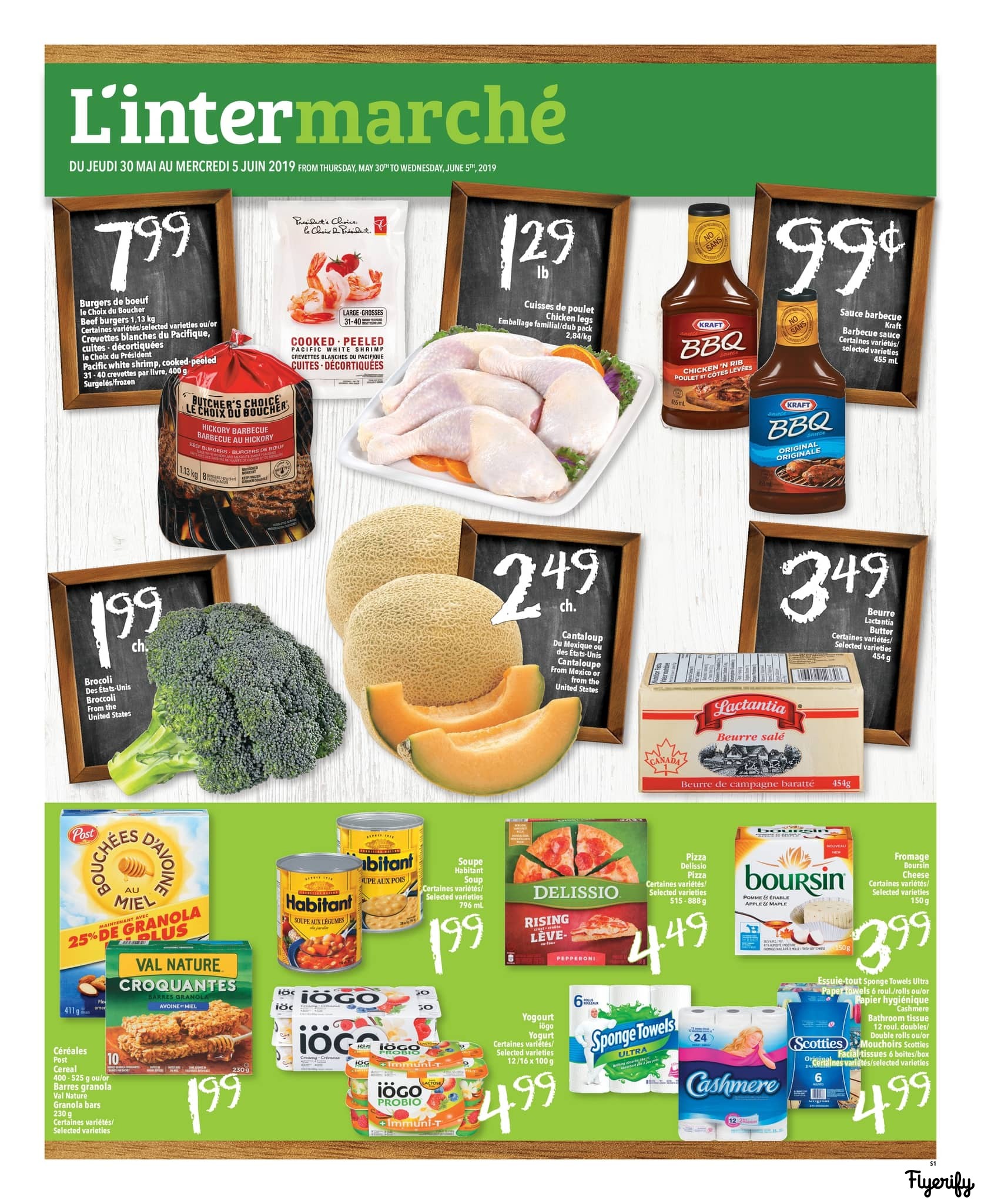 L'inter Marche Flyer May 30 to June 5 Canada