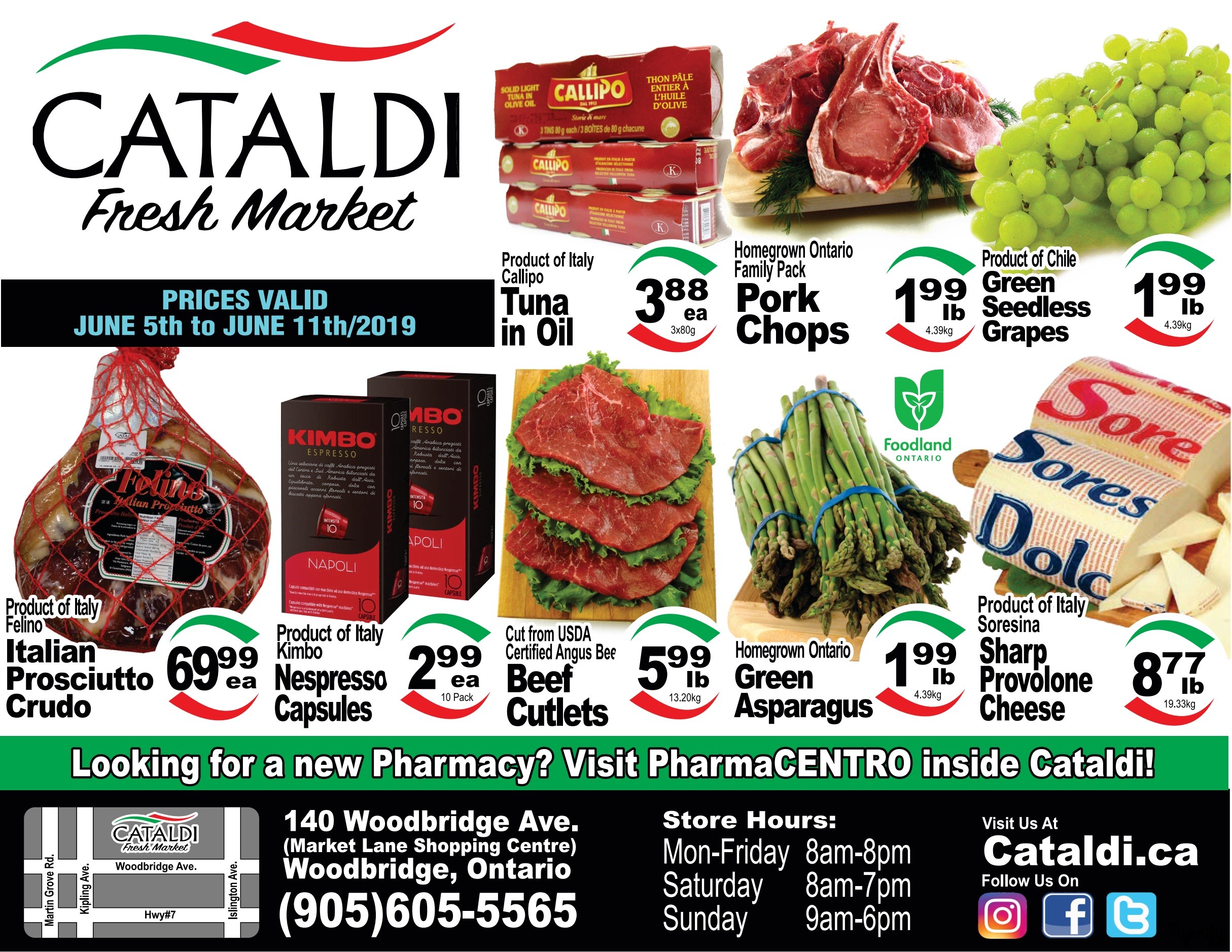Cataldi Fresh Market Flyer June 5 to 11 Canada