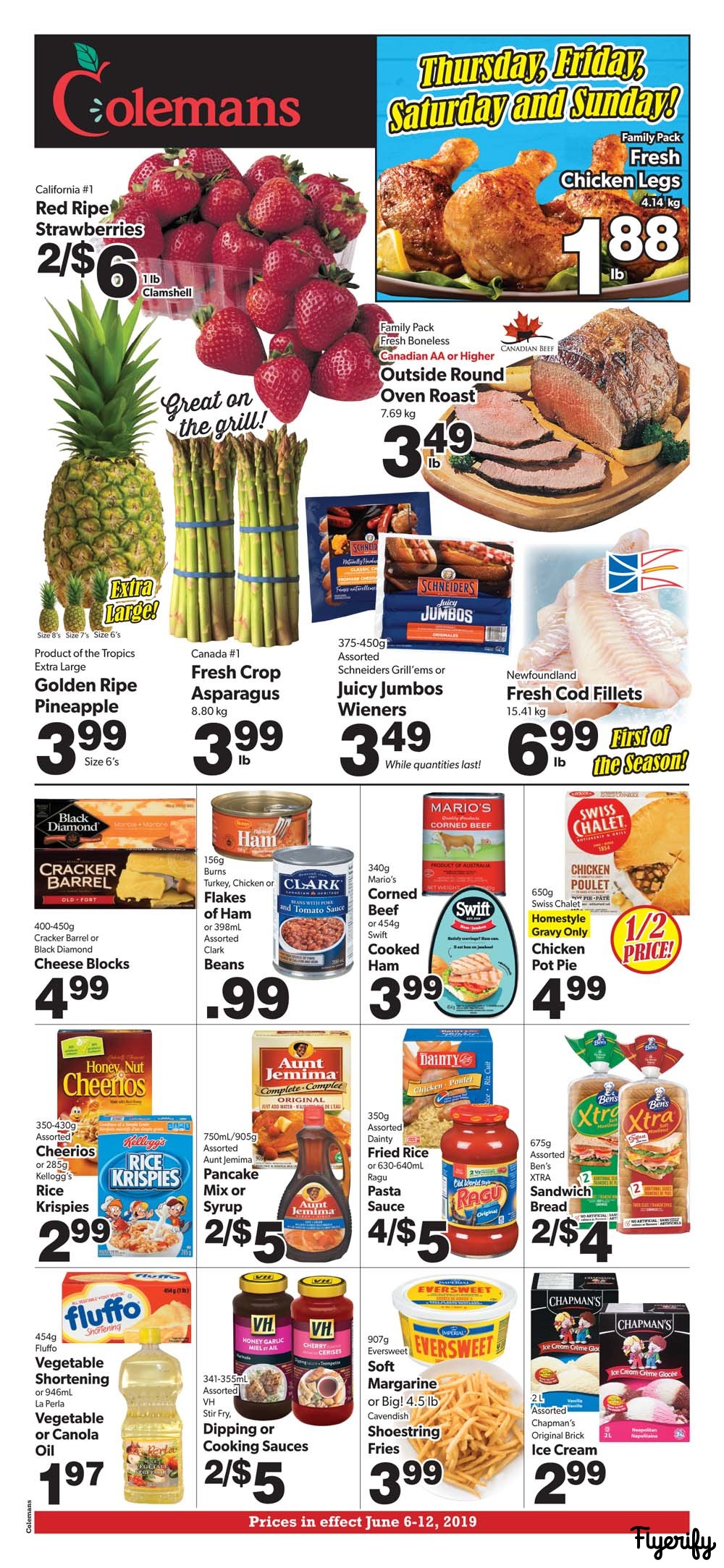 Coleman's Flyer June 6 to 12 Canada