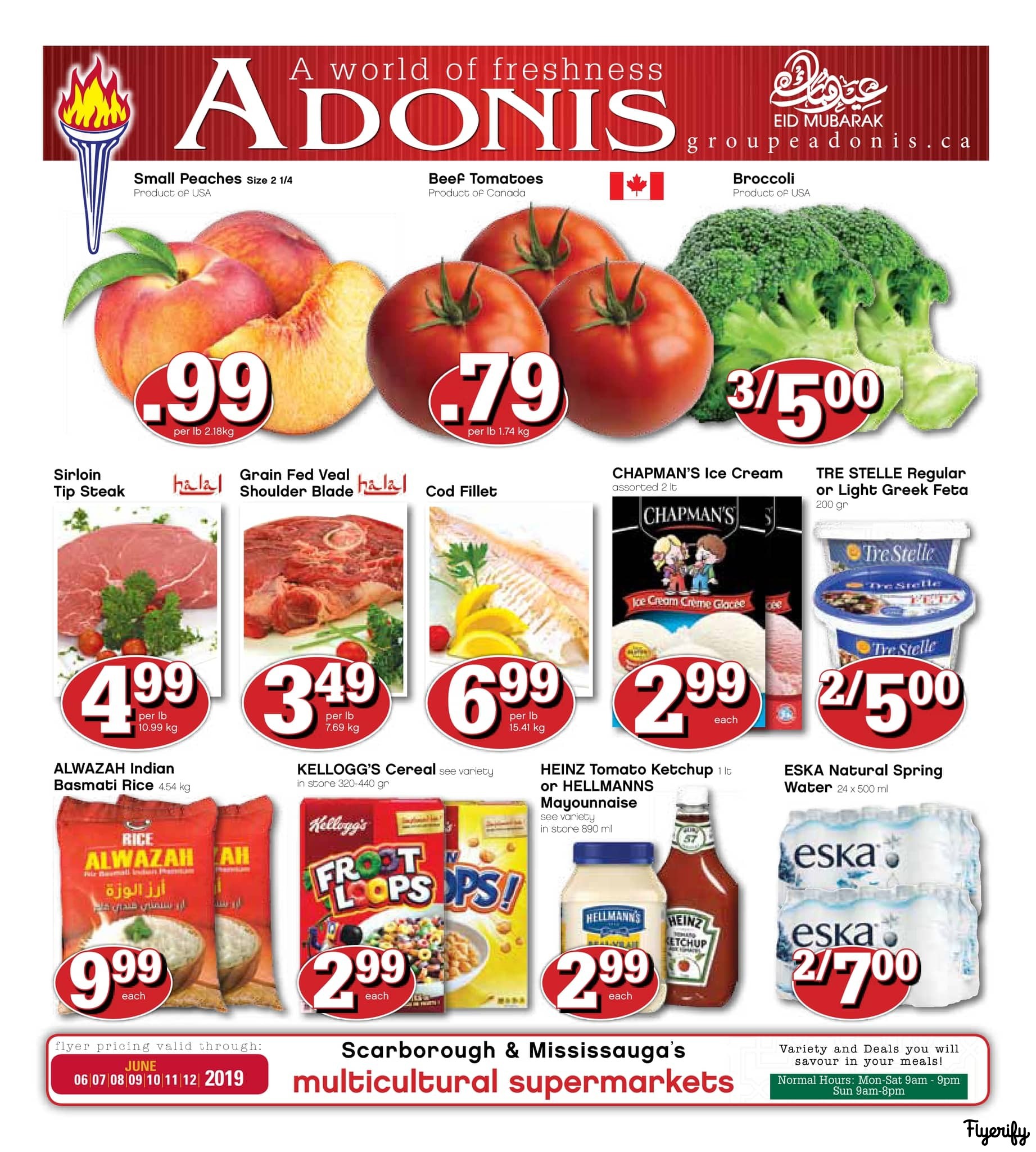 Adonis (ON) Flyer June 6 to 12 Canada