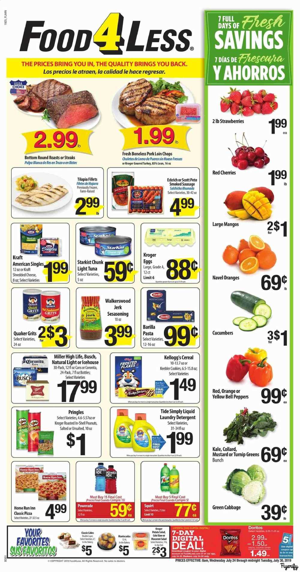 Food 4 Less Flyers