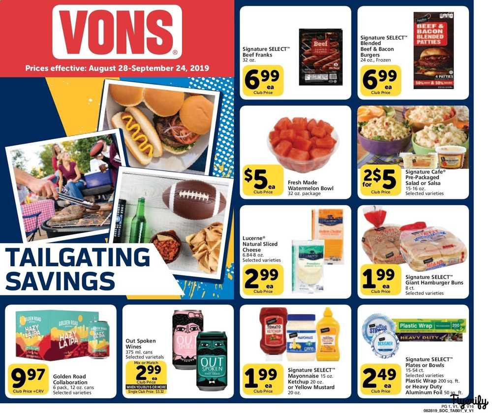 Vons Flyers