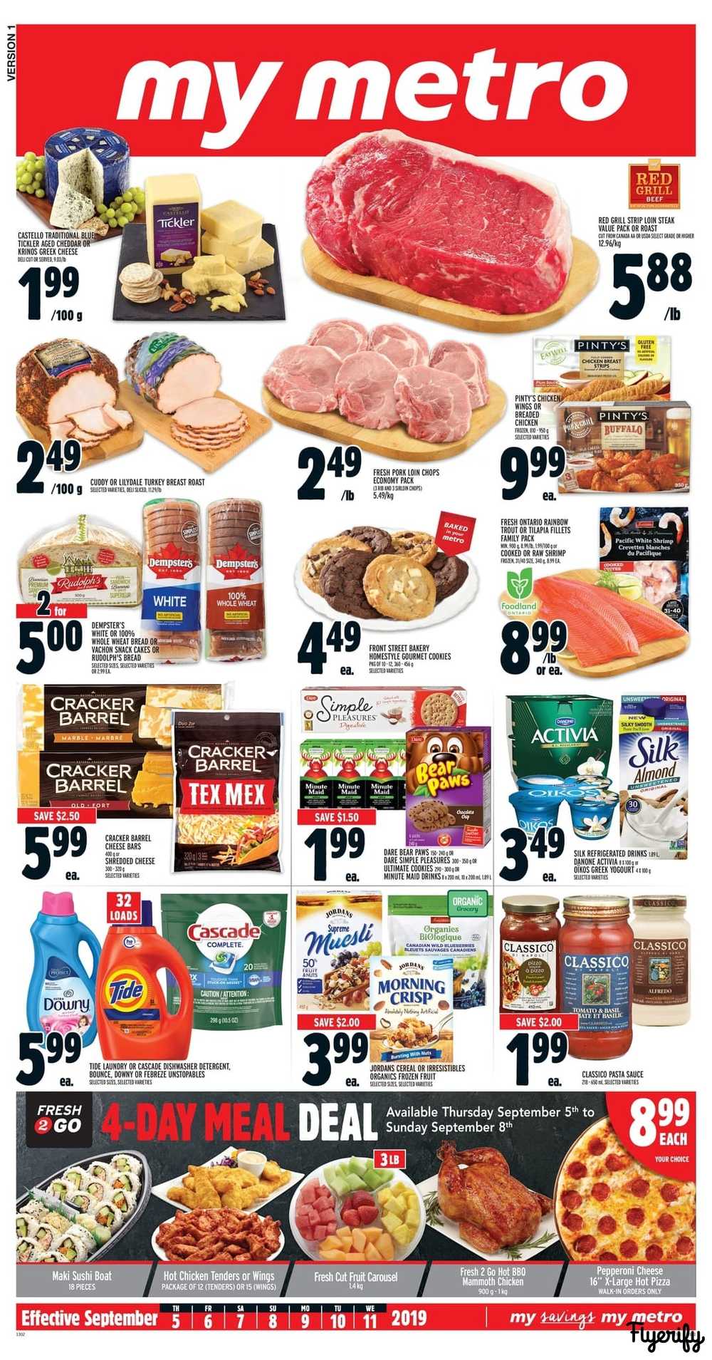Metro (ON) Flyer September 5 to 11 Canada