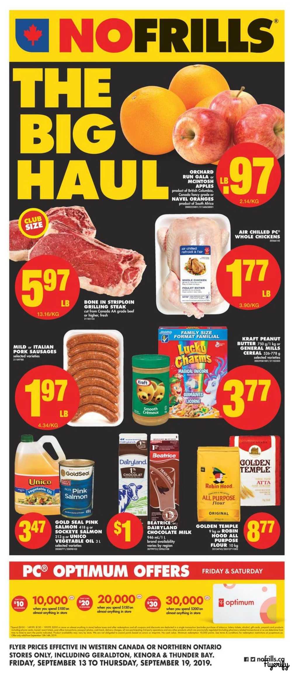No Frills Flyer