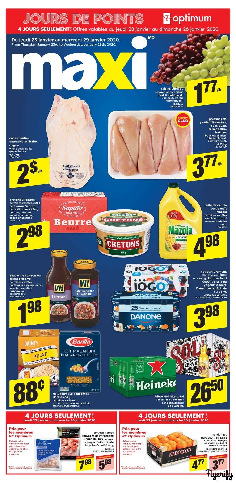 Maxi & Cie Flyer January 23 to 29 Canada