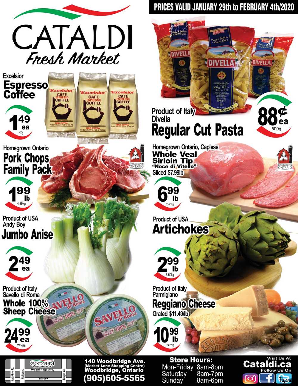 Cataldi Fresh Market Flyer January 29 to February 4 Canada