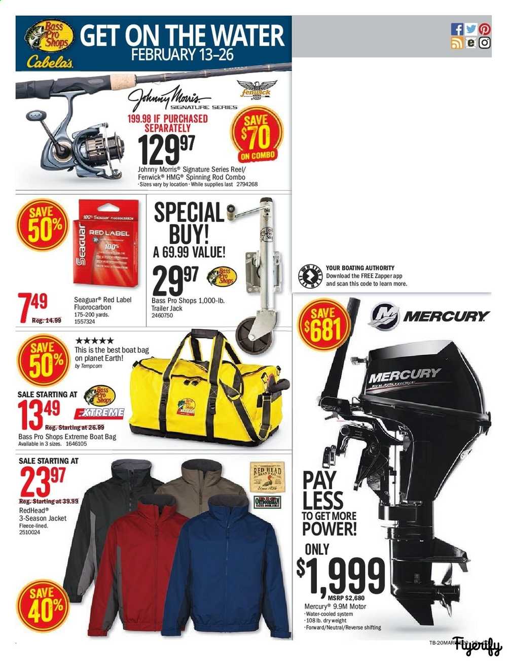 Bass Pro Shops Weekly Ad And Flyer February 13 To 26 Canada