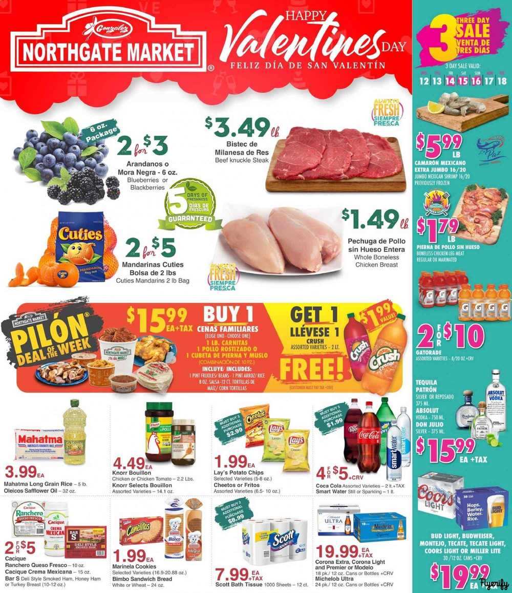 Northgate Market Weekly Ad & Flyer February 12 to 18 Canada