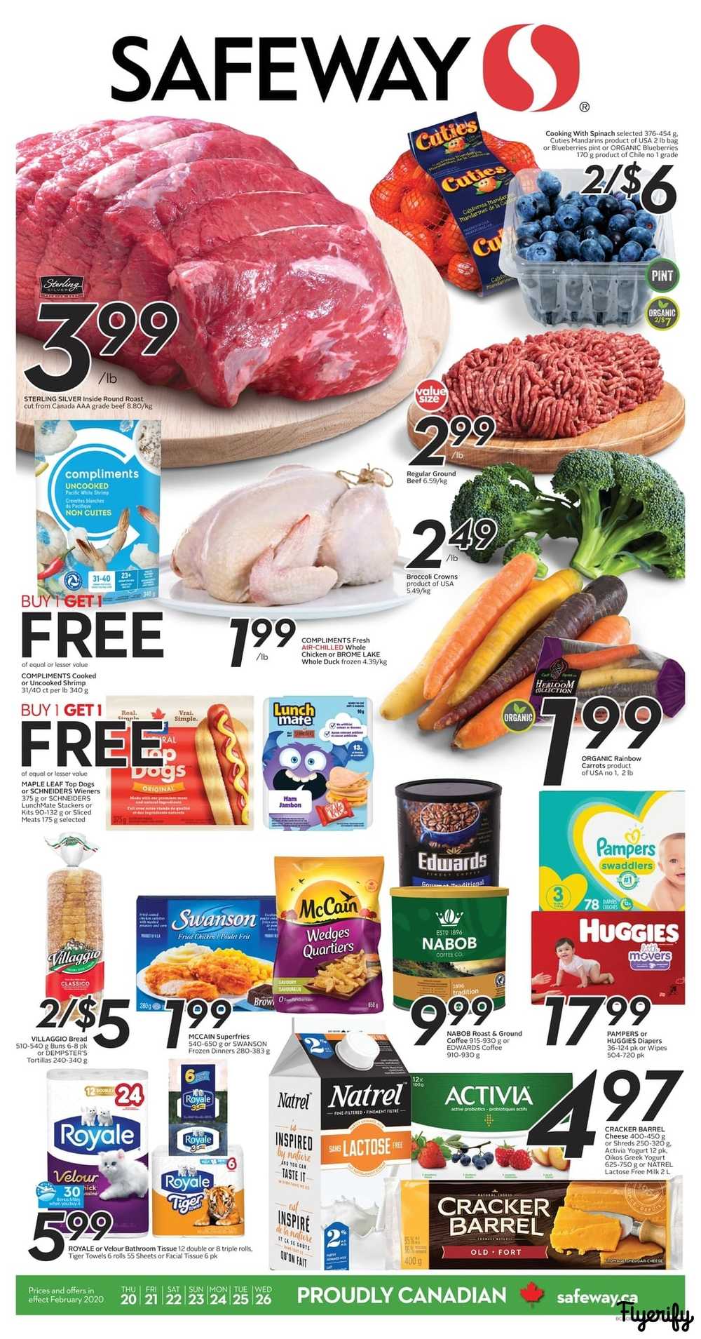 Safeway (BC) Flyer February 20 to 26 Canada
