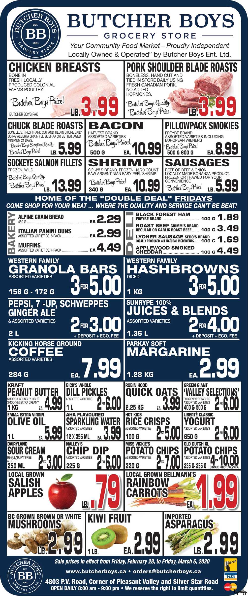 Butcher Boys Food Store Flyers