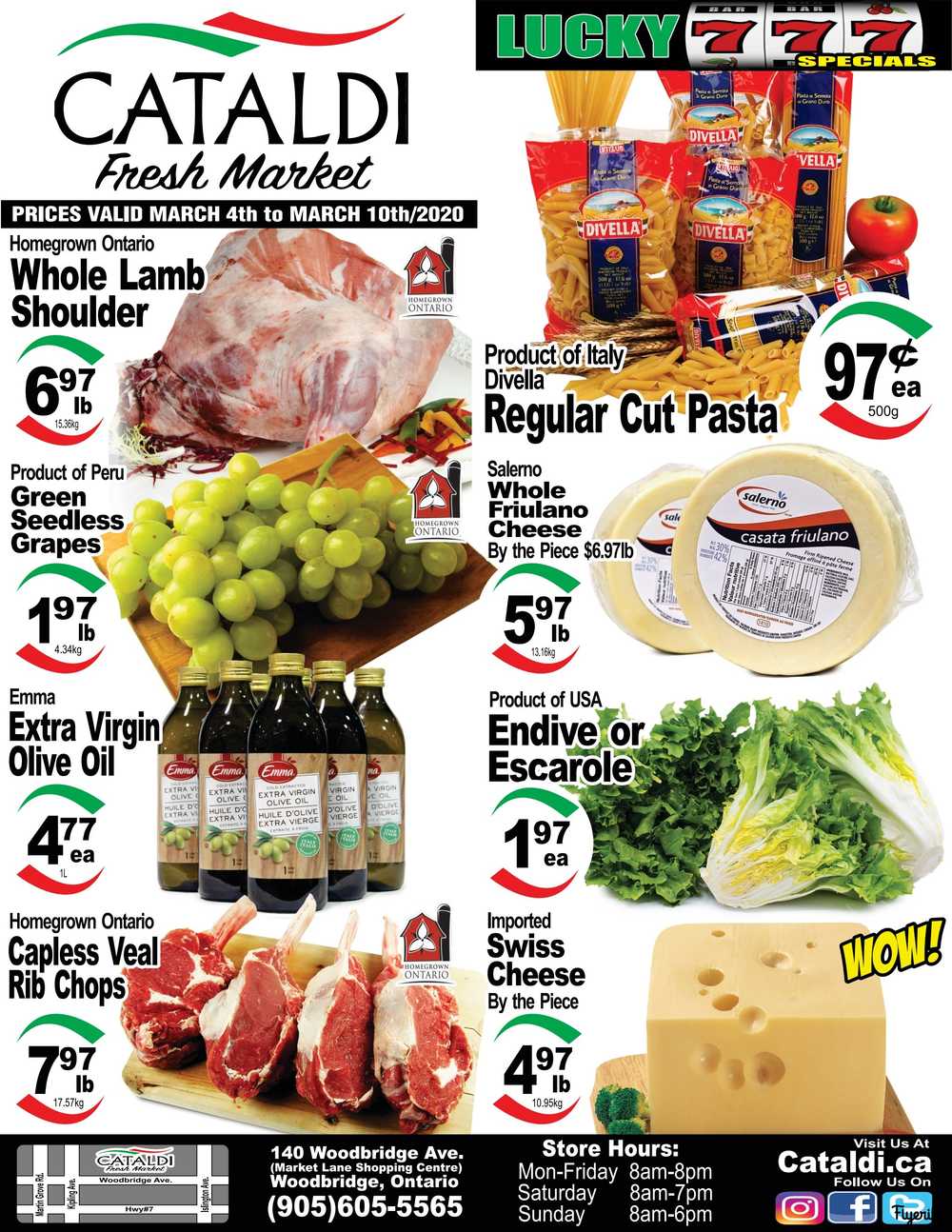 Cataldi Fresh Market Flyer March 4 to 10 Canada