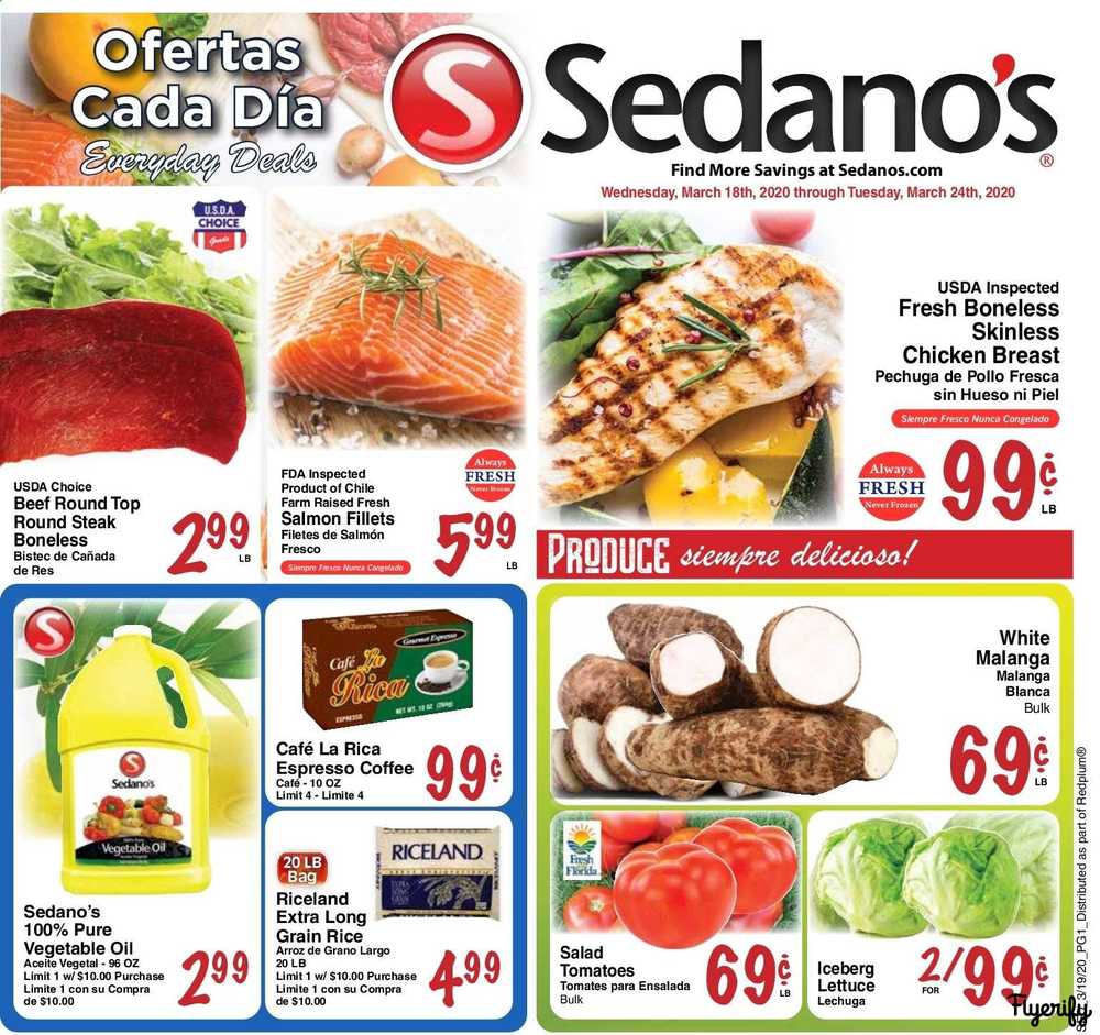 Sedano's Flyers