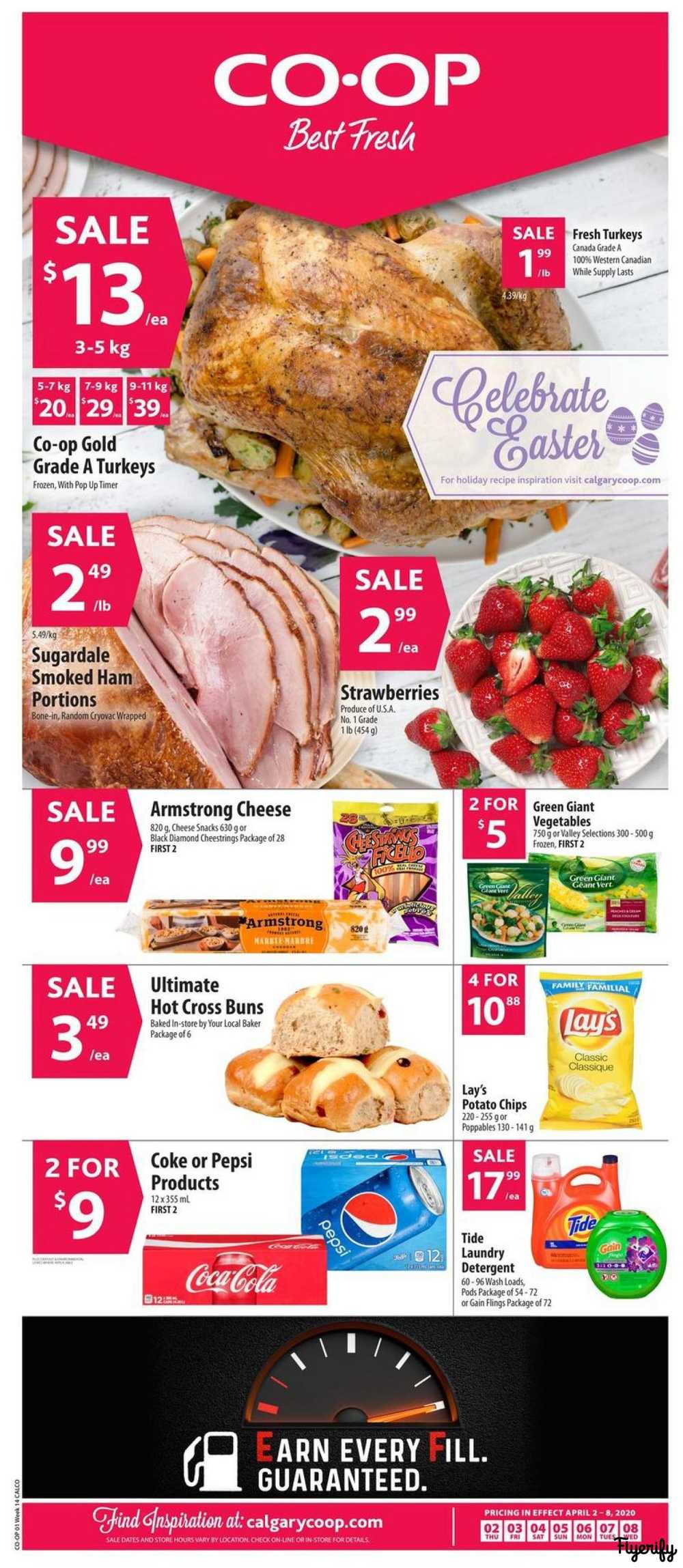 Calgary Co-op Flyer April 2 to 8 Canada