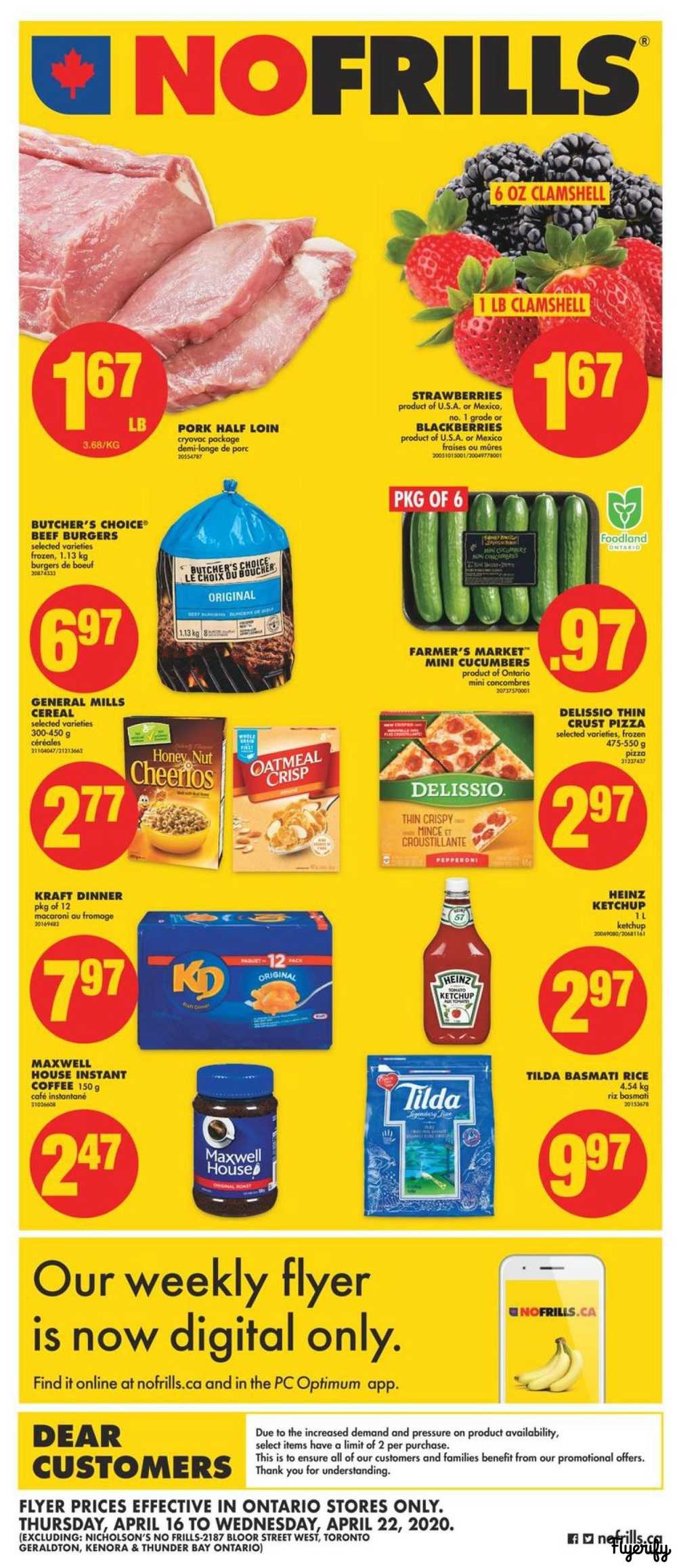 No Frills (ON) Flyer April 16 to 22 Canada