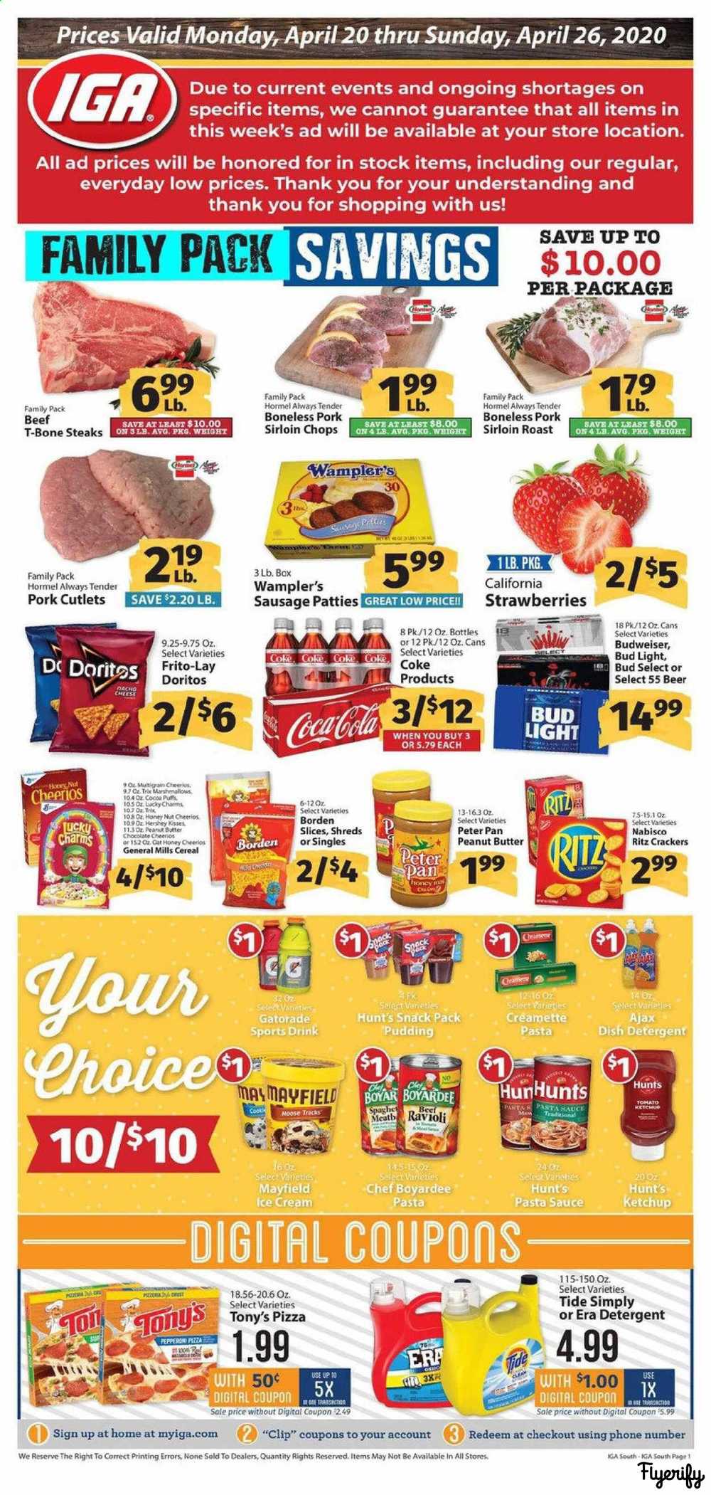 IGA (Kentucky) Weekly Ad & Flyer April 20 to 26 Canada