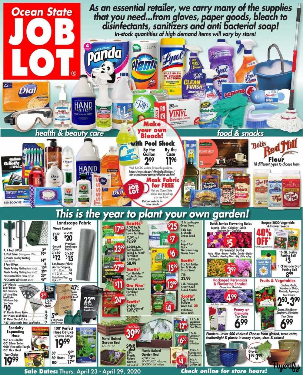 Ocean State Job Lot Weekly Ad & Flyer April 23 to 29 Canada
