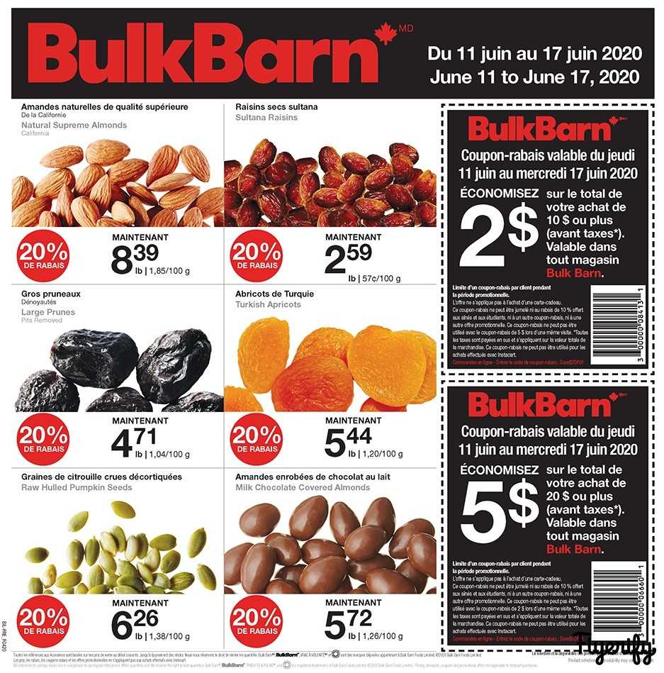 Bulk Barn Flyer June 11 to 17 Canada