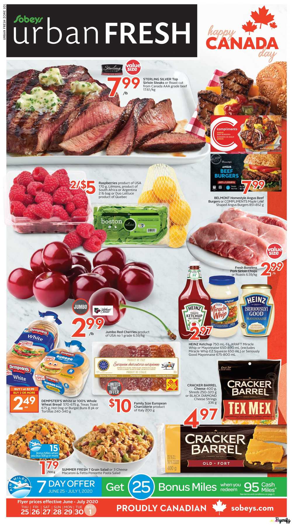 Sobeys Urban Fresh Flyer June 25 to July 1 Canada