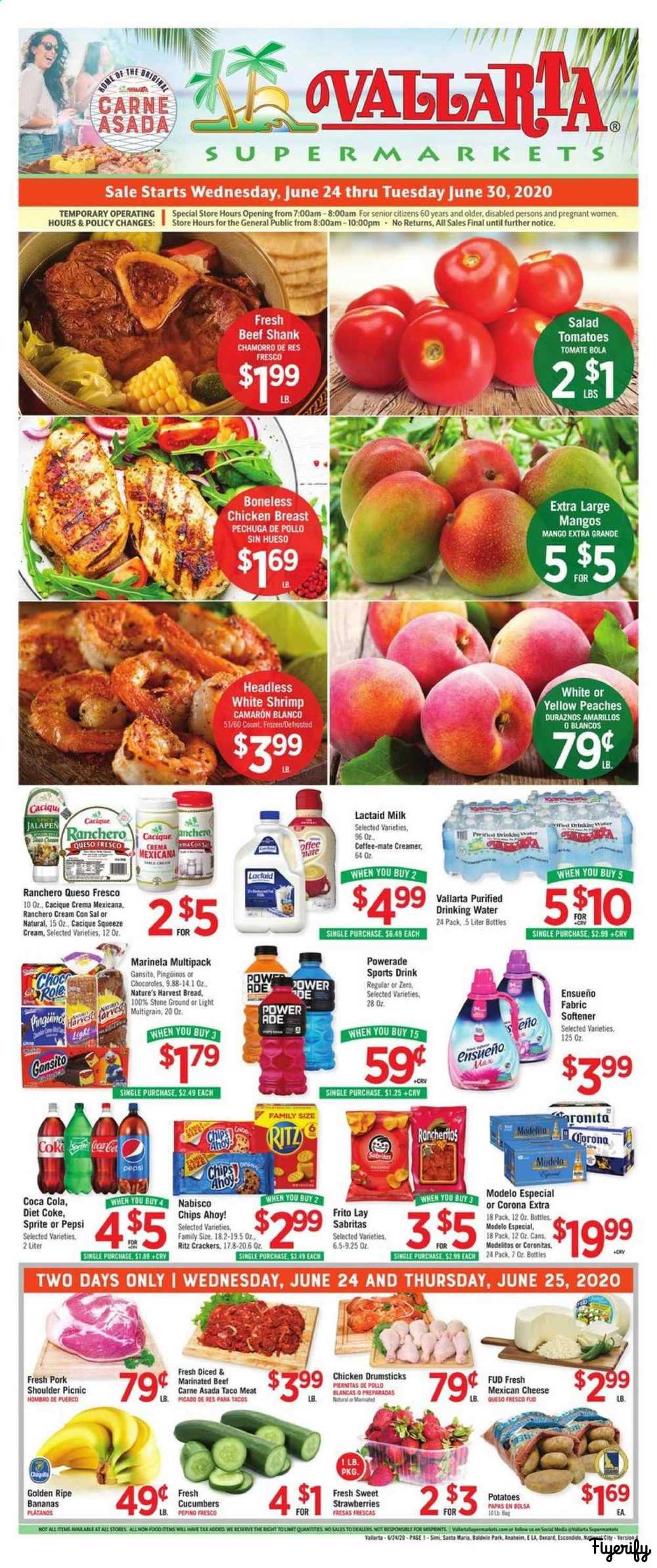 Vallarta Weekly Ad & Flyer June 24 to 30 Canada Vallarta Weekly Ad & Flyer June 24 to 30 Canada