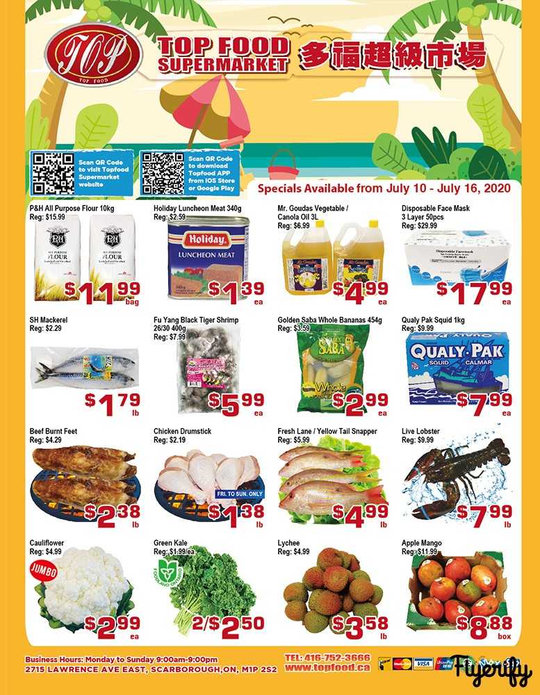Top Food Supermarket Flyers