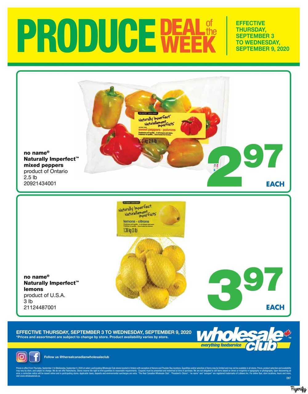 Wholesale Club Flyers