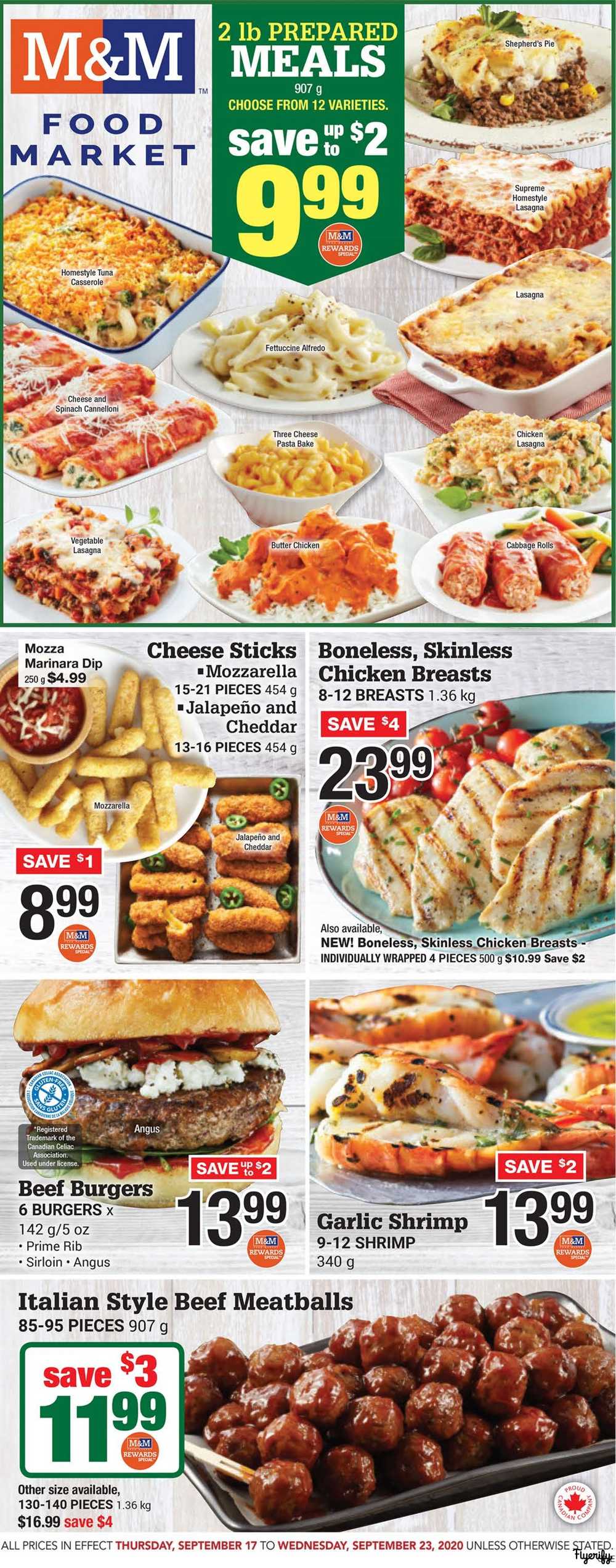M&M Food Market (ON) Flyer September 17 to 23 Canada