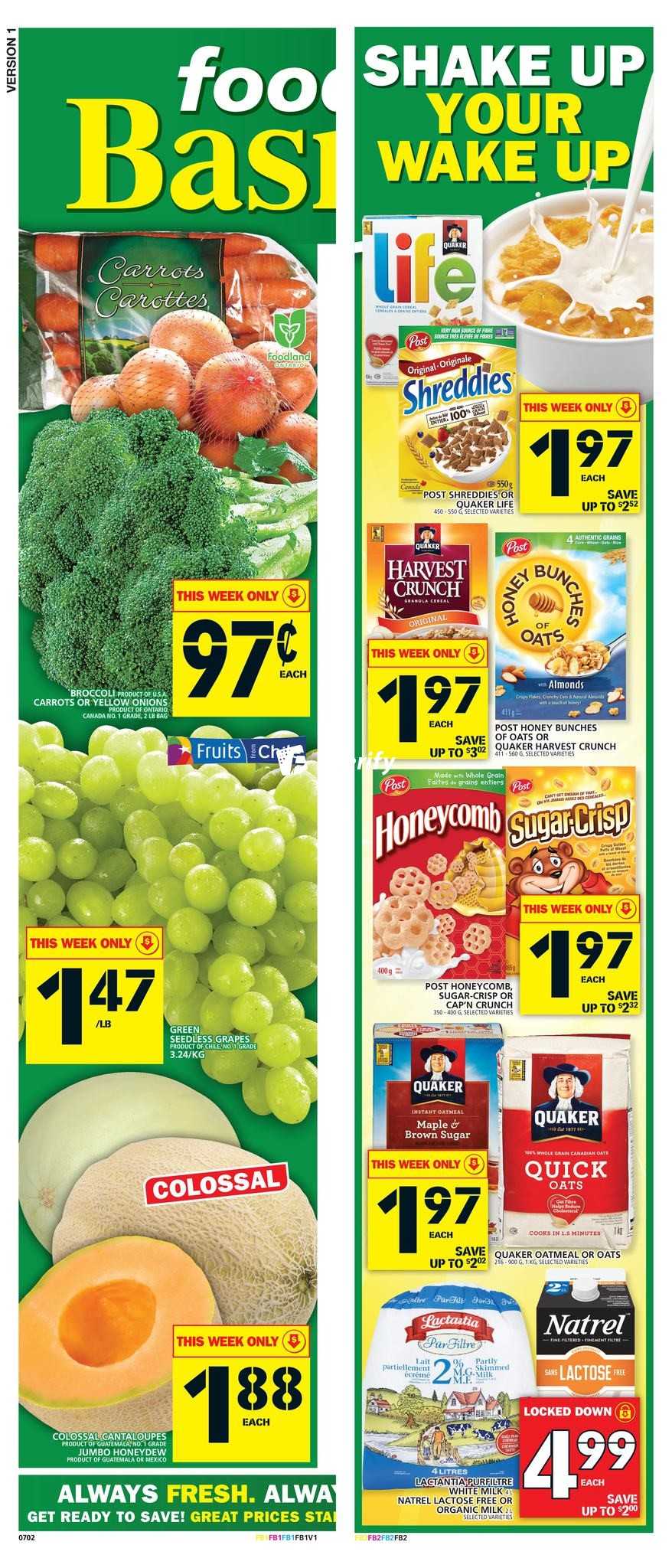 Food Basics Flyer March 16 to 22 Canada