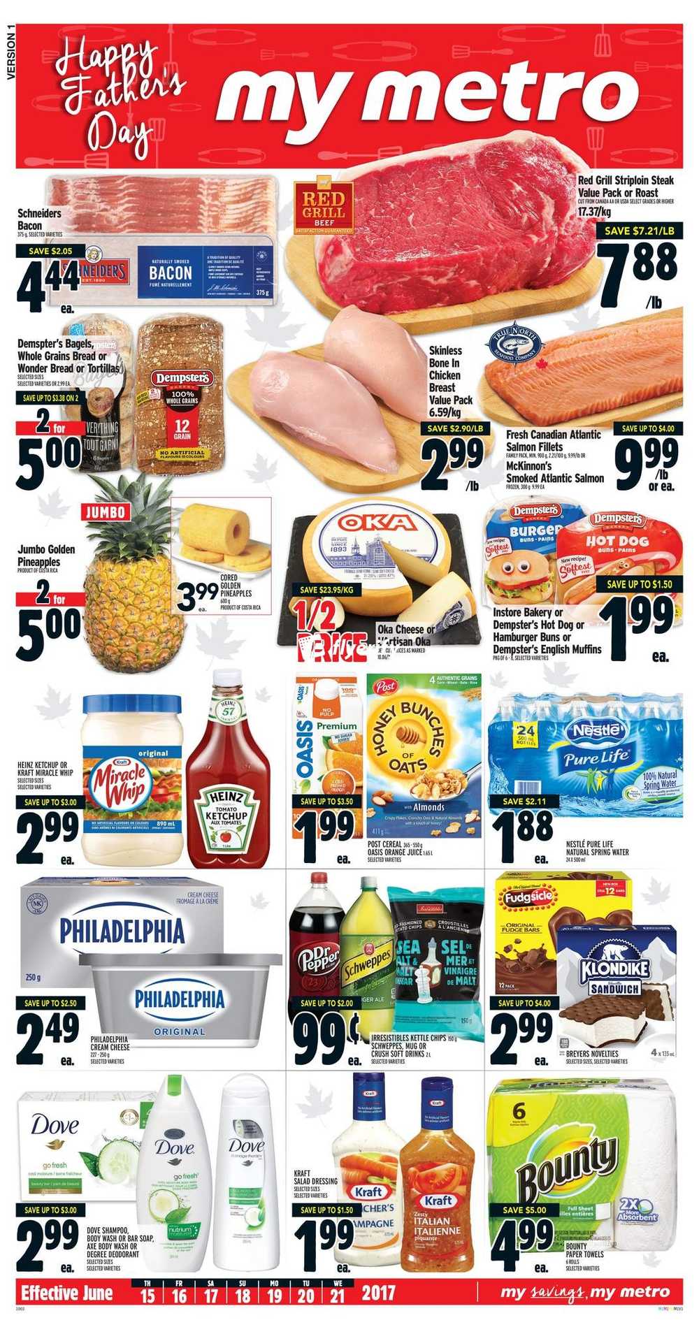 Metro (ON) Flyer June 15 to 21 Canada