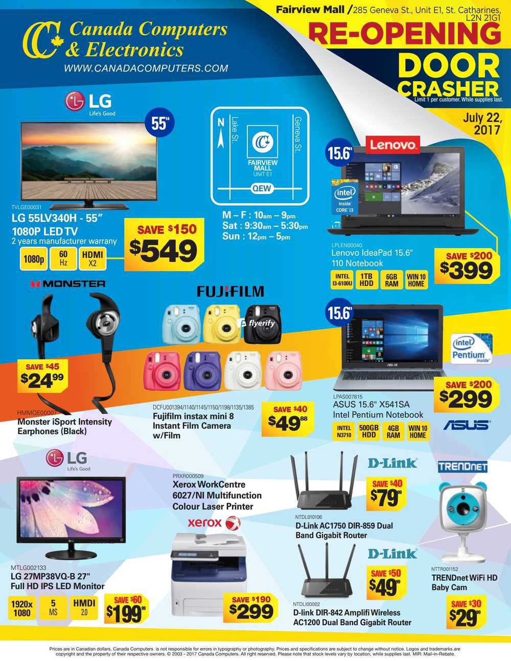 Canada Computers Flyers