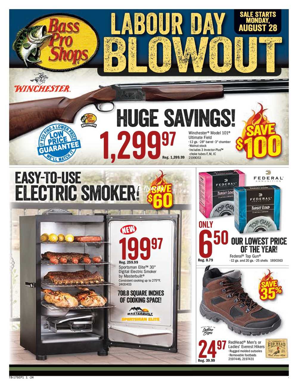 Bass Pro Shops Flyer August 28 to September 10 Canada