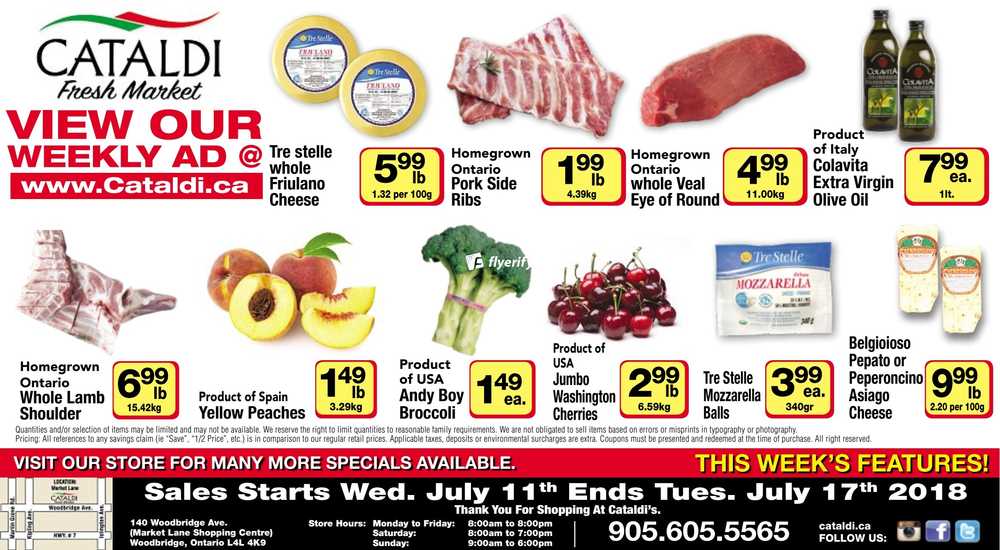 Cataldi Supermarket Flyers